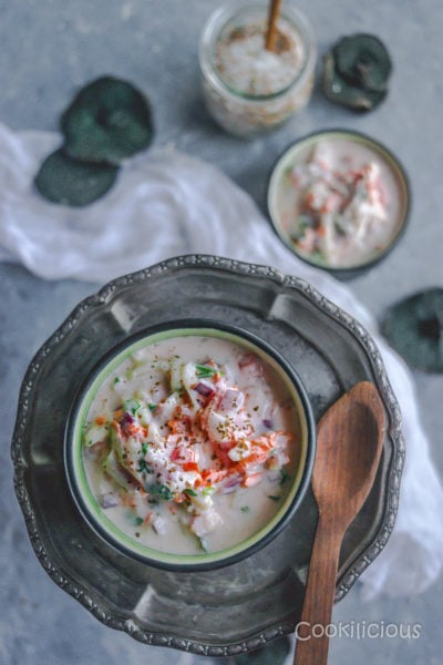 Maharashtrian Koshimbir - Veggie Yogurt Salad – Cookilicious