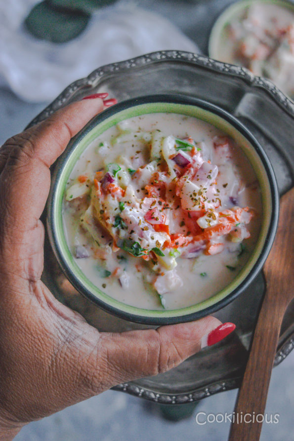 Maharashtrian Koshimbir - Veggie Yogurt Salad – Cookilicious