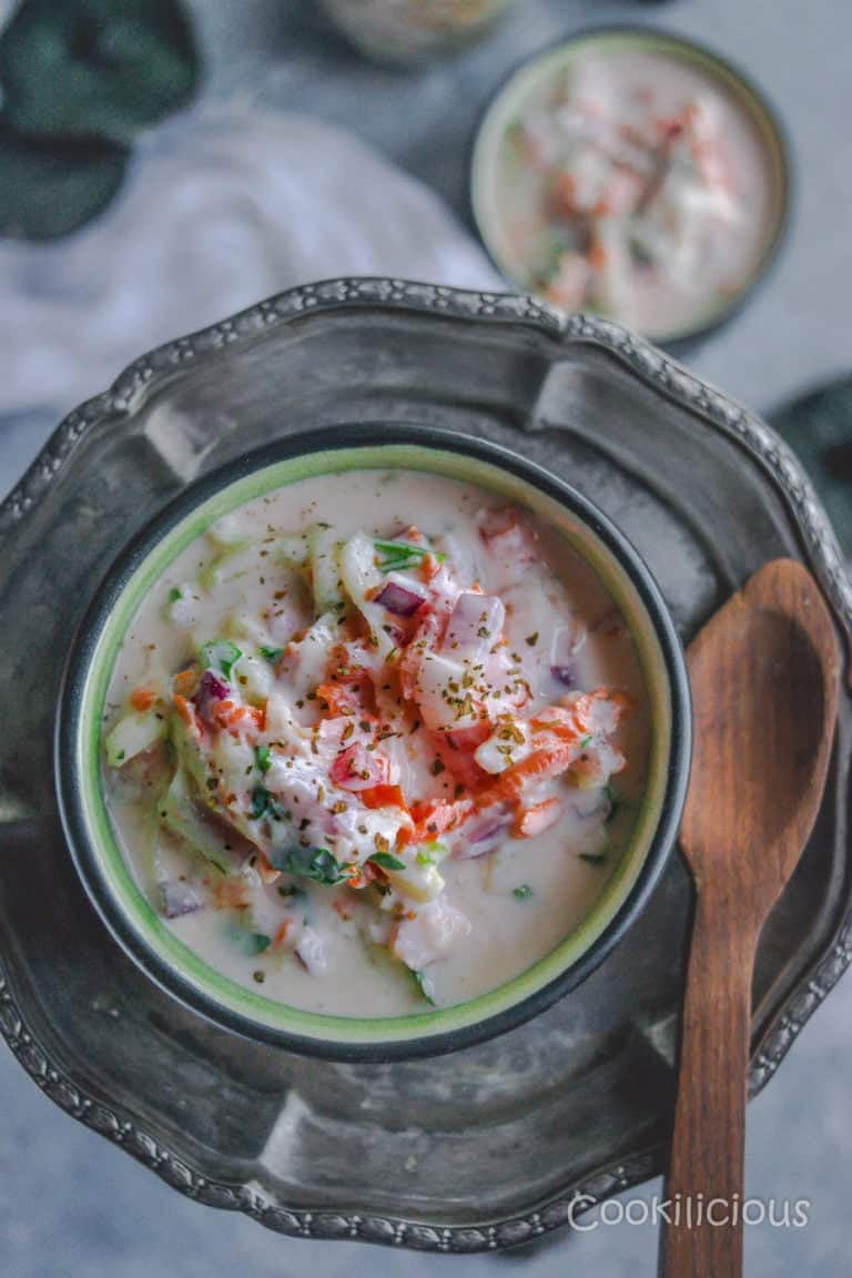 Maharashtrian Koshimbir - Veggie Yogurt Salad – Cookilicious
