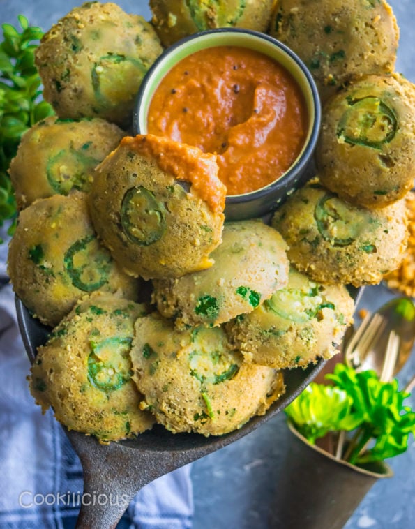 Steamed Bafauri - A Healthy Indian Vegan Snack Recipe