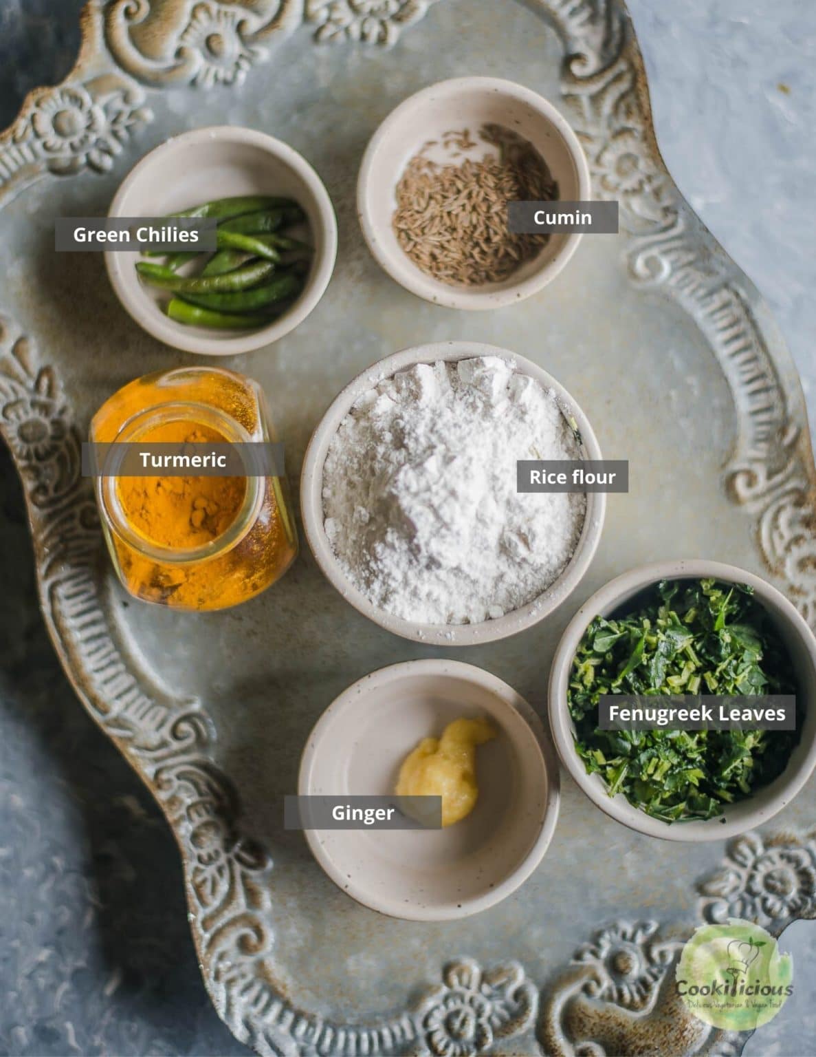 Methi Ghavan - Indian Vegan Gluten-Free Crepes Recipe