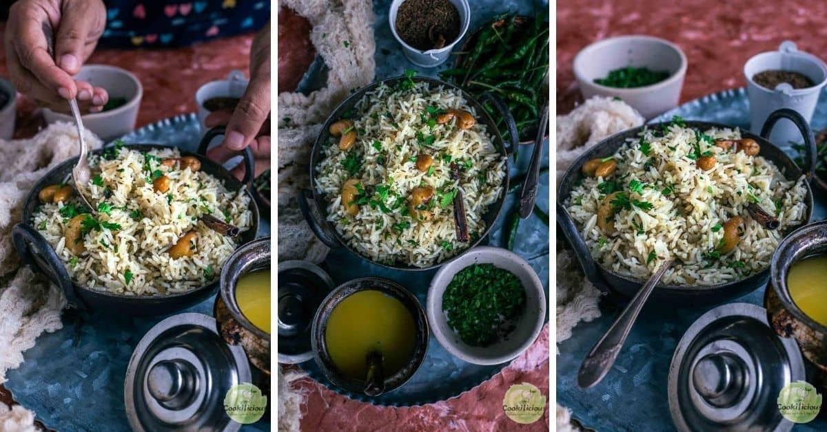 Jeera Rice In The Instant Pot | Cumin Rice – Cookilicious