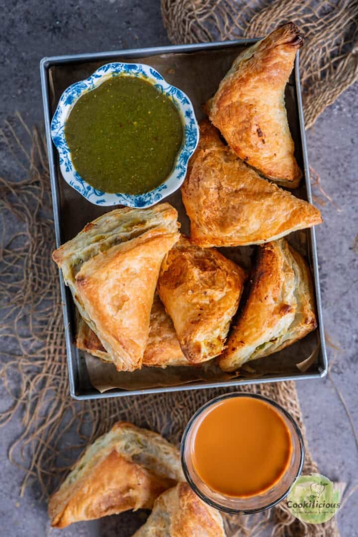 Party-Ready Samosa Puff Pastry (Vegan Potato Puffs) – Cookilicious