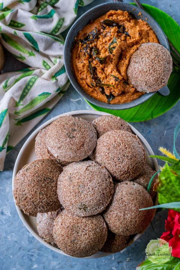 Teff Idli With Beet Leaves | No Rice Idli – Cookilicious
