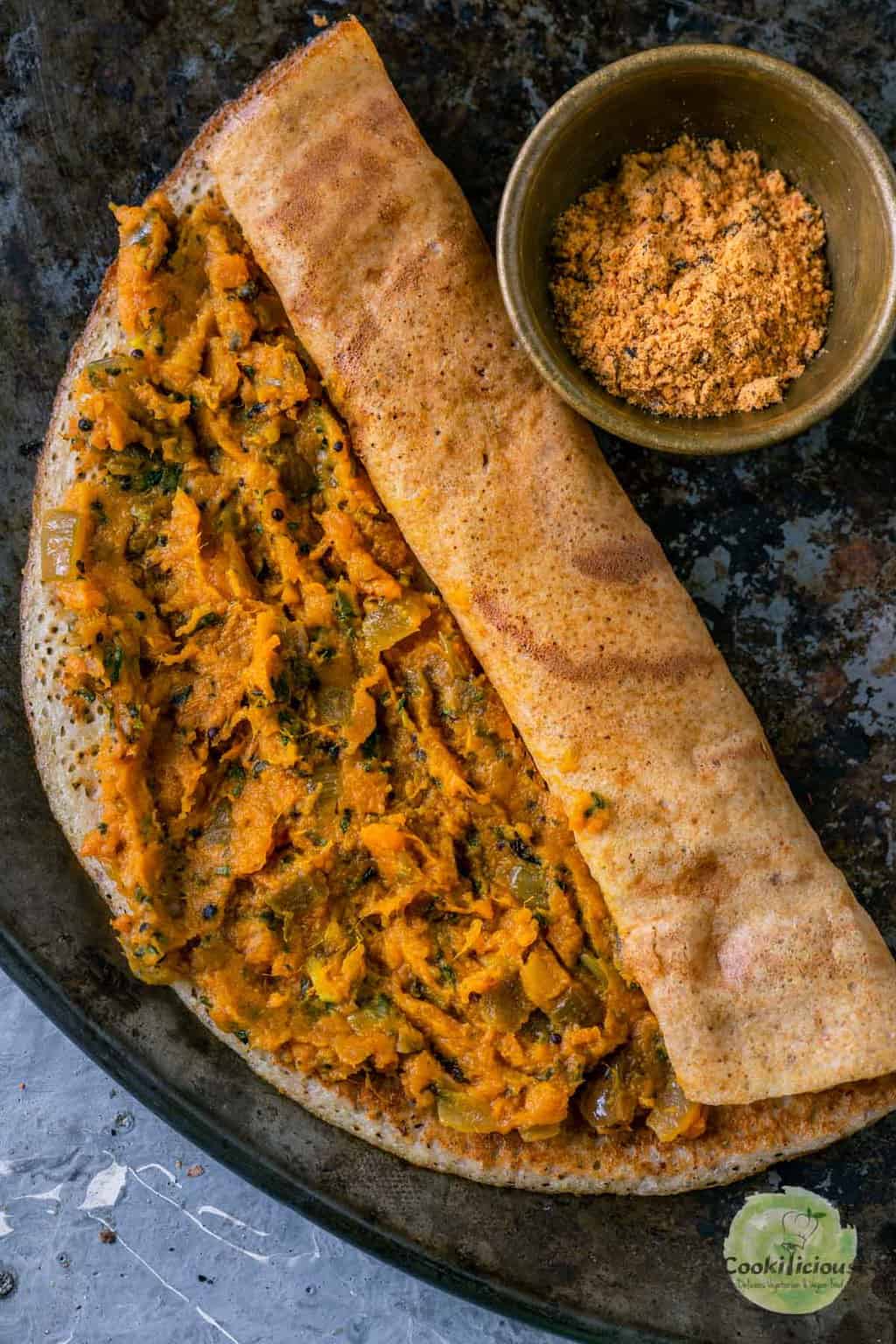 Masala Dosa with Sweet Potato – Cookilicious