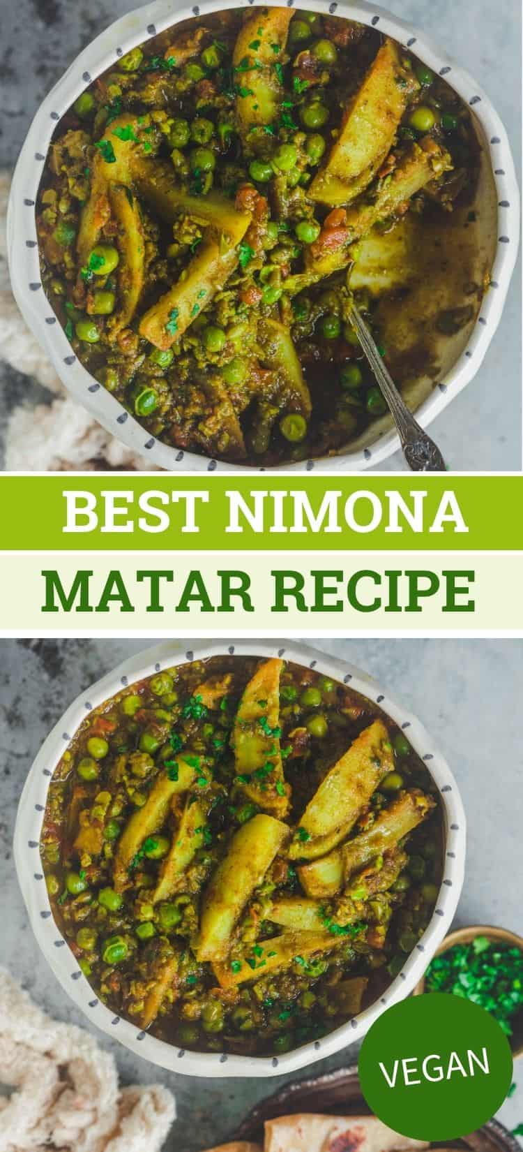 Nimona Recipe | Matar Ka Nimona – Cookilicious