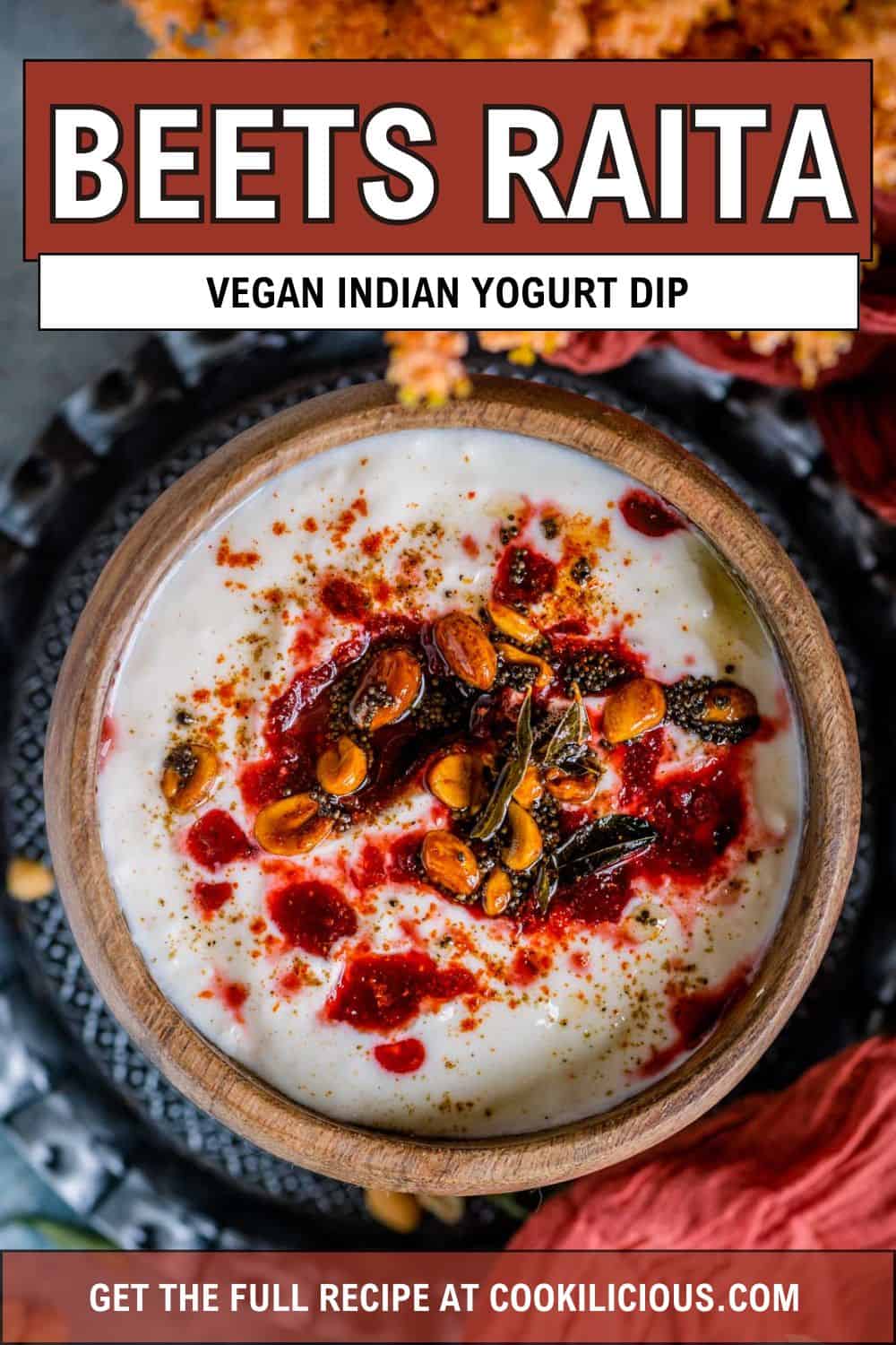 Beetroot Raita with Crunchy Peanut Tadka – Cookilicious