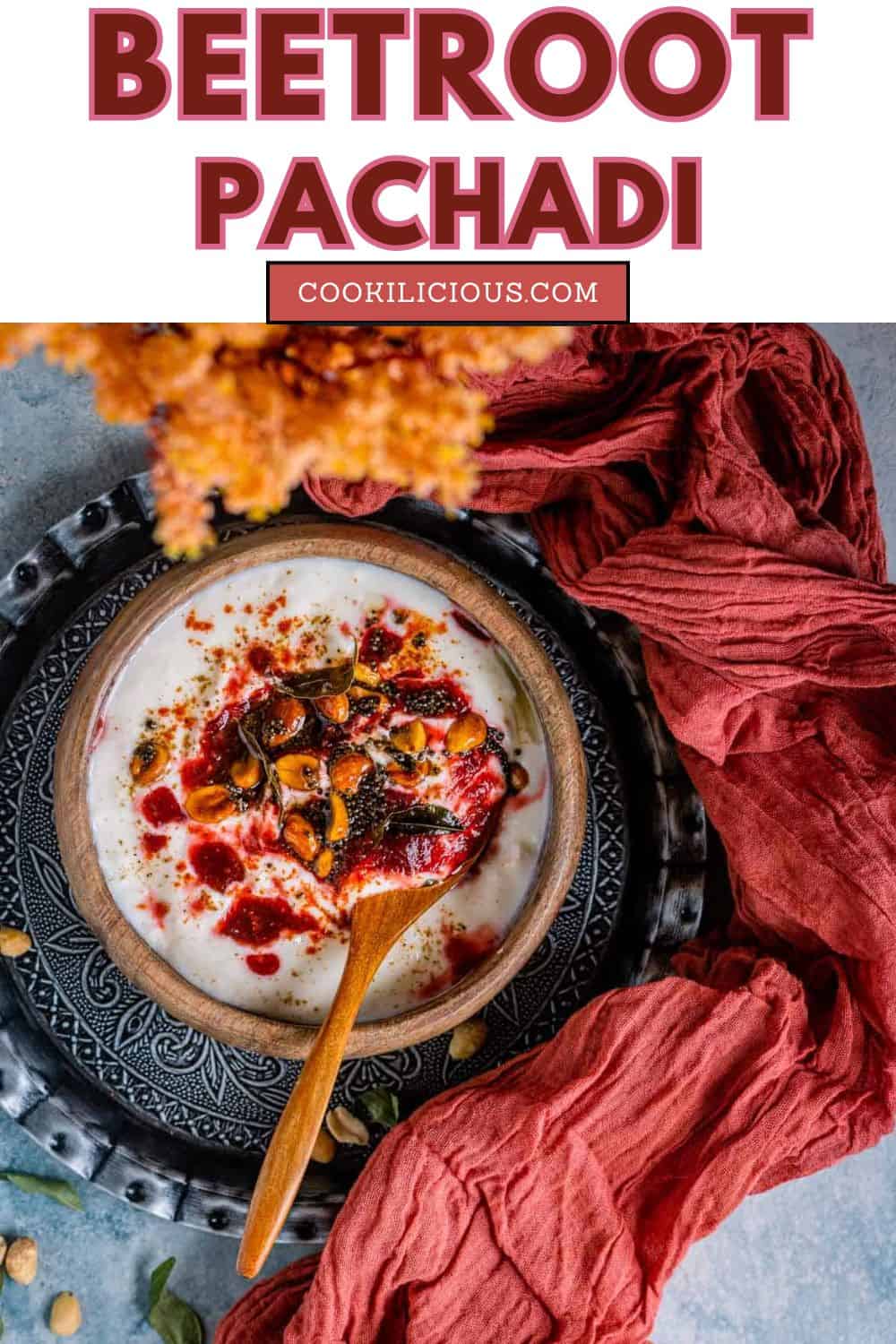 Beetroot Raita with Crunchy Peanut Tadka – Cookilicious
