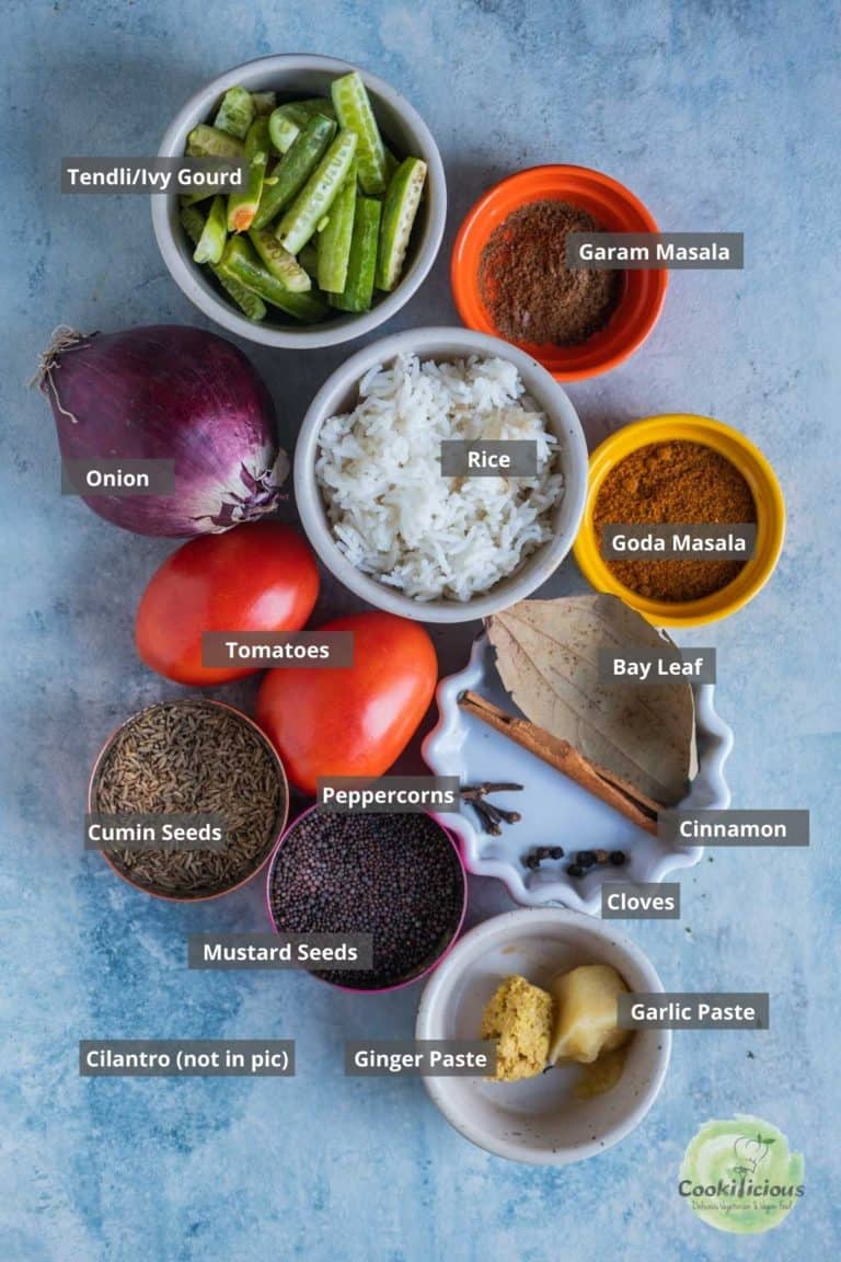 Tendli Masala Bhaat – Cookilicious