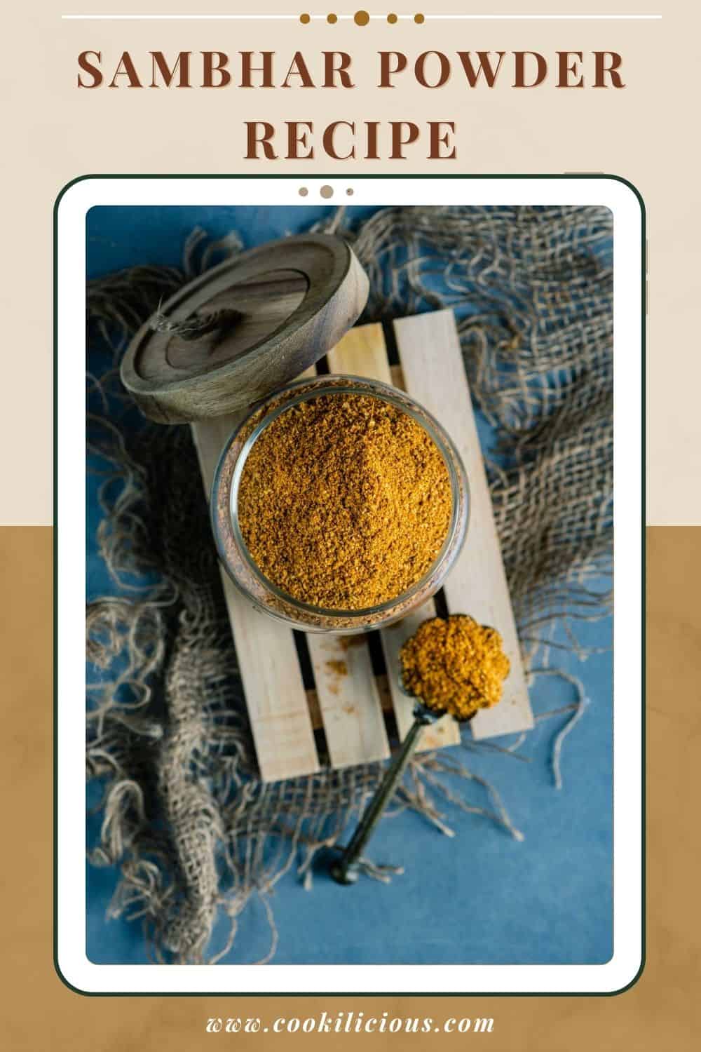 Authentic Iyer-Style Sambar Powder Recipe – Cookilicious