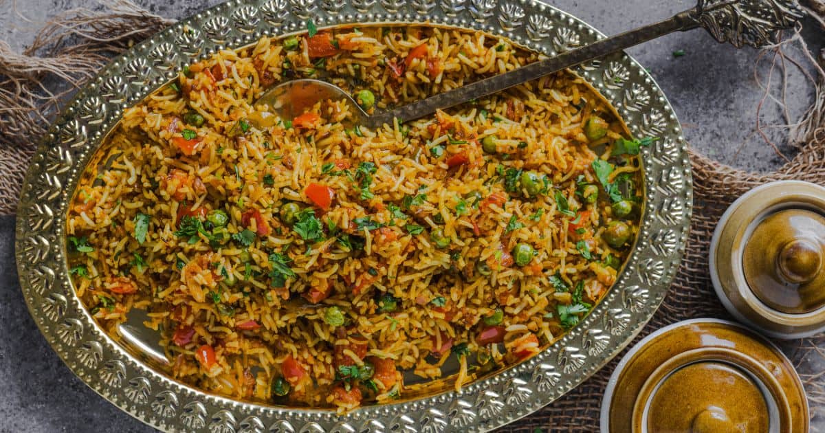 Flavorful Capsicum Rice (Bell Pepper Fried Rice in 15 Minutes ...