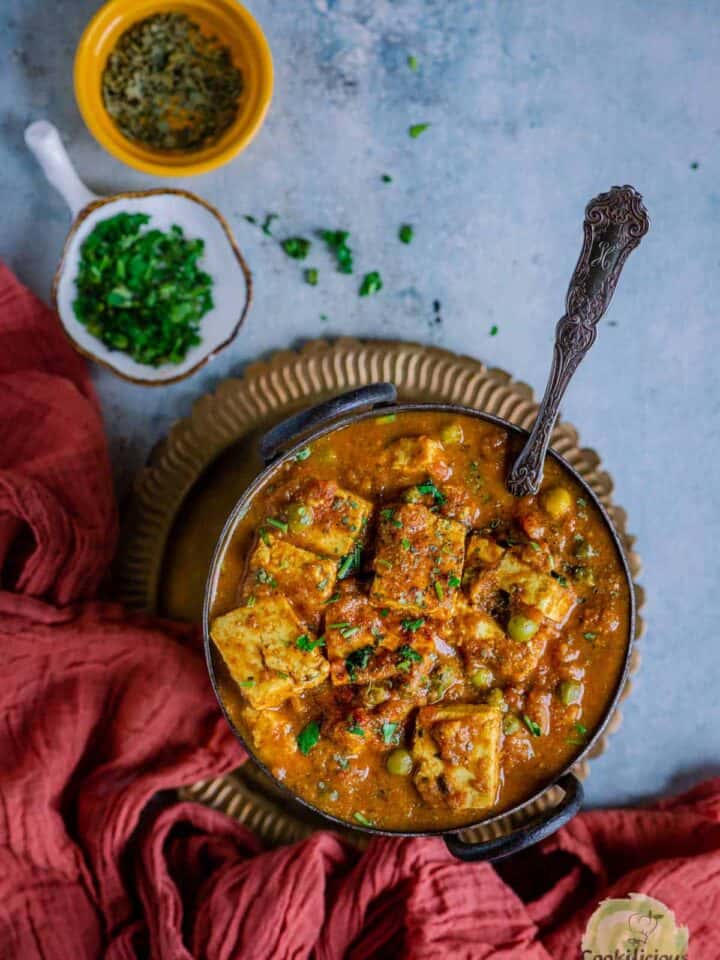 Paneer Masala Stuffed Peppers In Tomato Gravy – Cookilicious