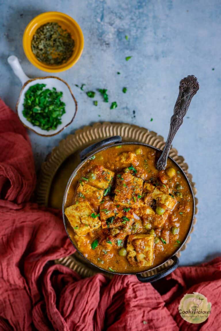 Restaurant-Style Matar Paneer Recipe – Cookilicious