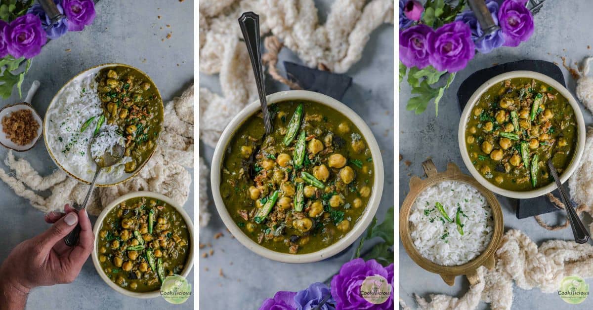 Chana Palak | Chickpea Spinach Curry – Cookilicious
