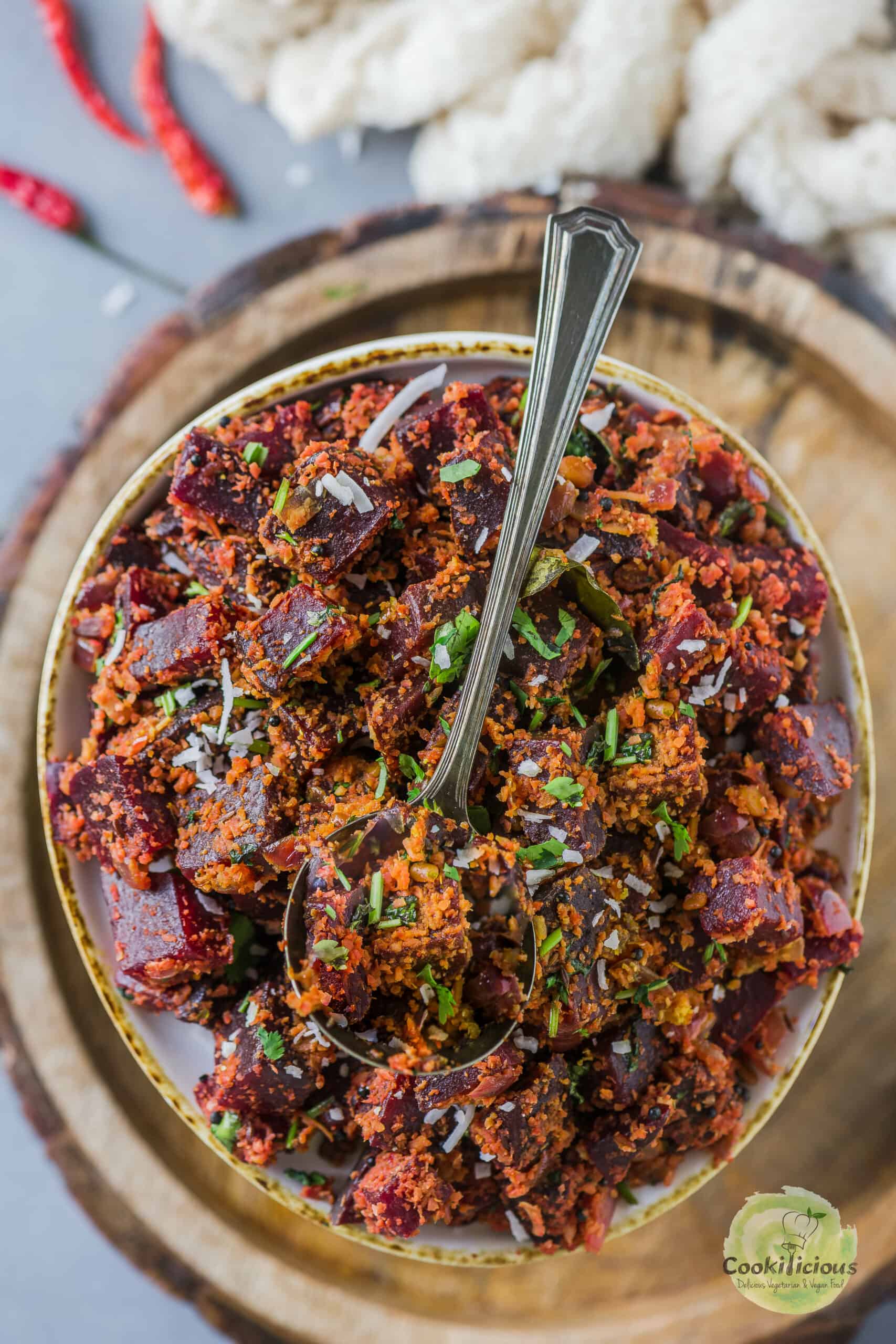 Beetroot Poriyal (Thoran/Palya) – South Indian Beet Stir Fry with ...