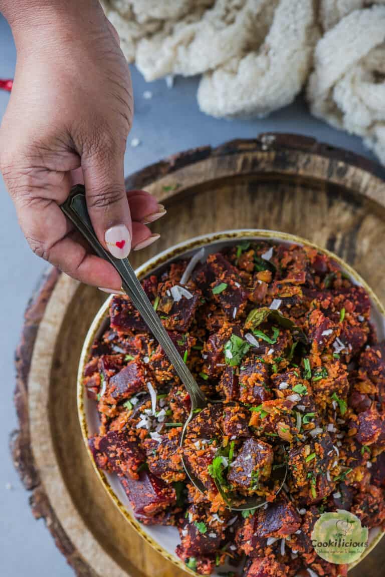 Beetroot Poriyal (Thoran/Palya) – South Indian Beet Stir Fry with ...