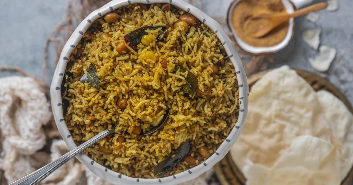 Puliyogare Recipe | Tamarind Rice | Puli Sadam – Cookilicious