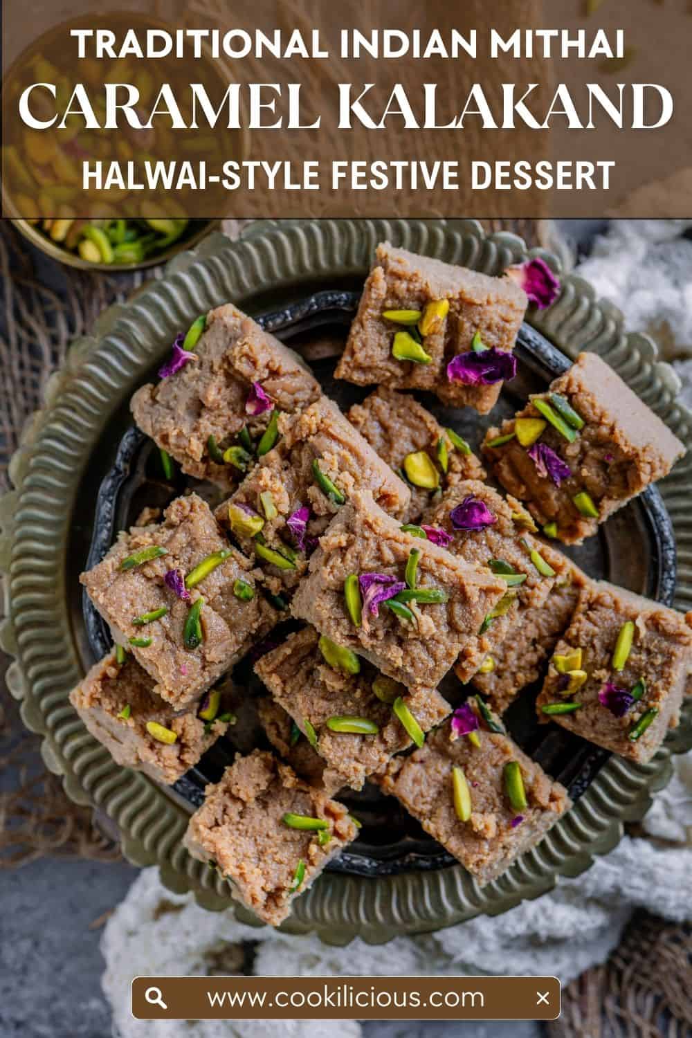 Easy Kalakand Recipe with a Caramel Twist – Cookilicious